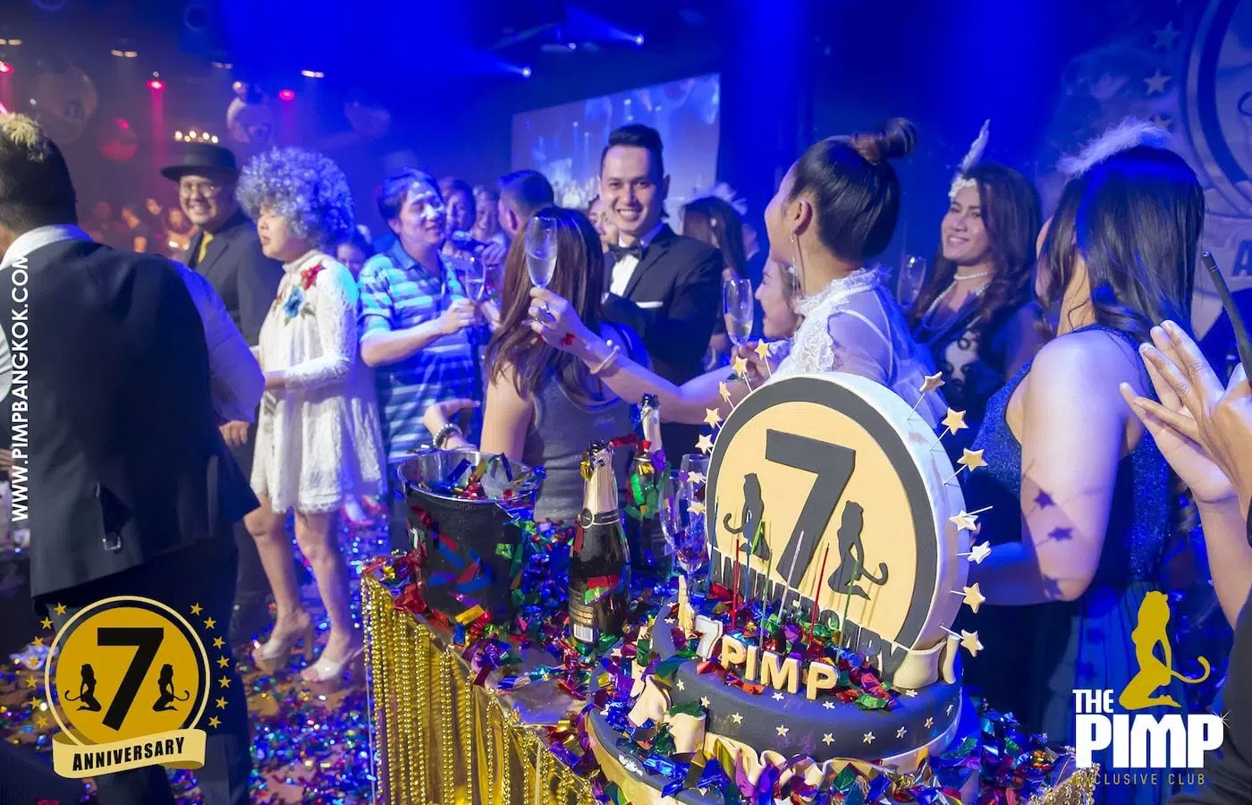 The PIMP Anniversary is The Best Gentlemen Club Party in Bkk